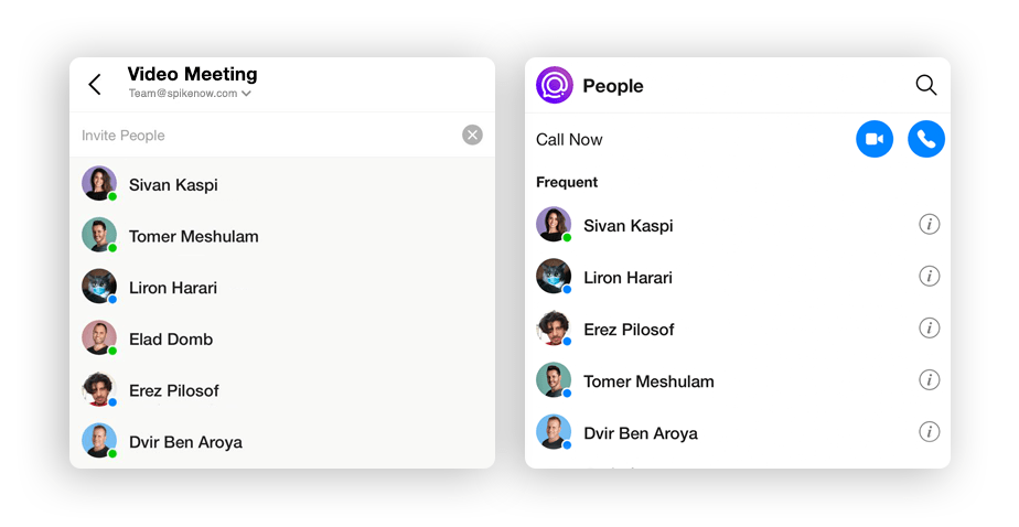 Video and Audio Meetings | Spike