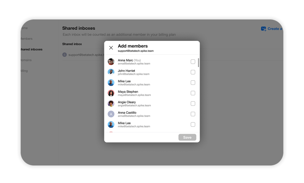 Welcome to your Shared Inbox hosted by Spike! | Spike