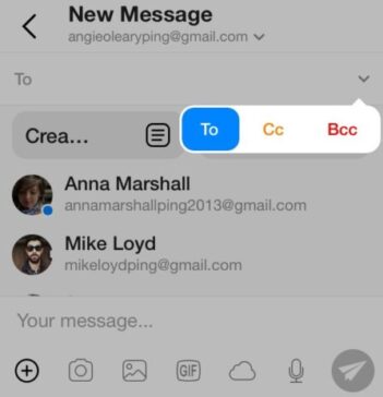 Composing, editing and sending messages | Spike