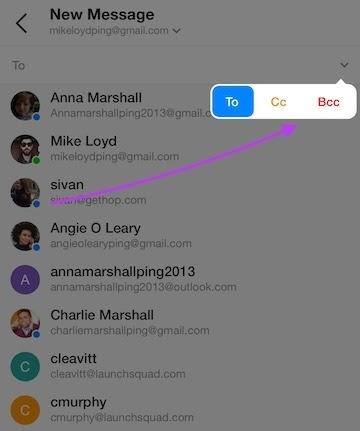 Composing, editing and sending messages | Spike