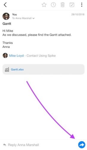 Composing, editing and sending messages | Spike