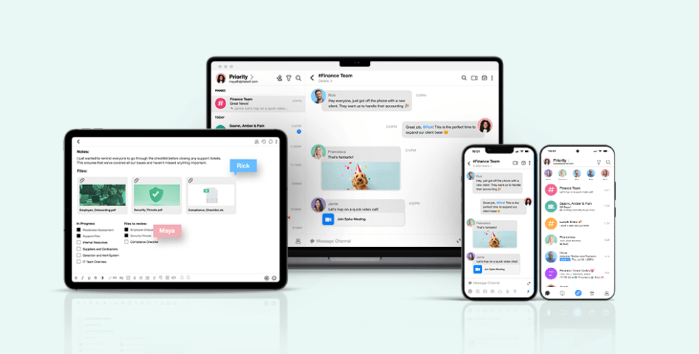Business Team Communication Clarity: Spike Teamspace