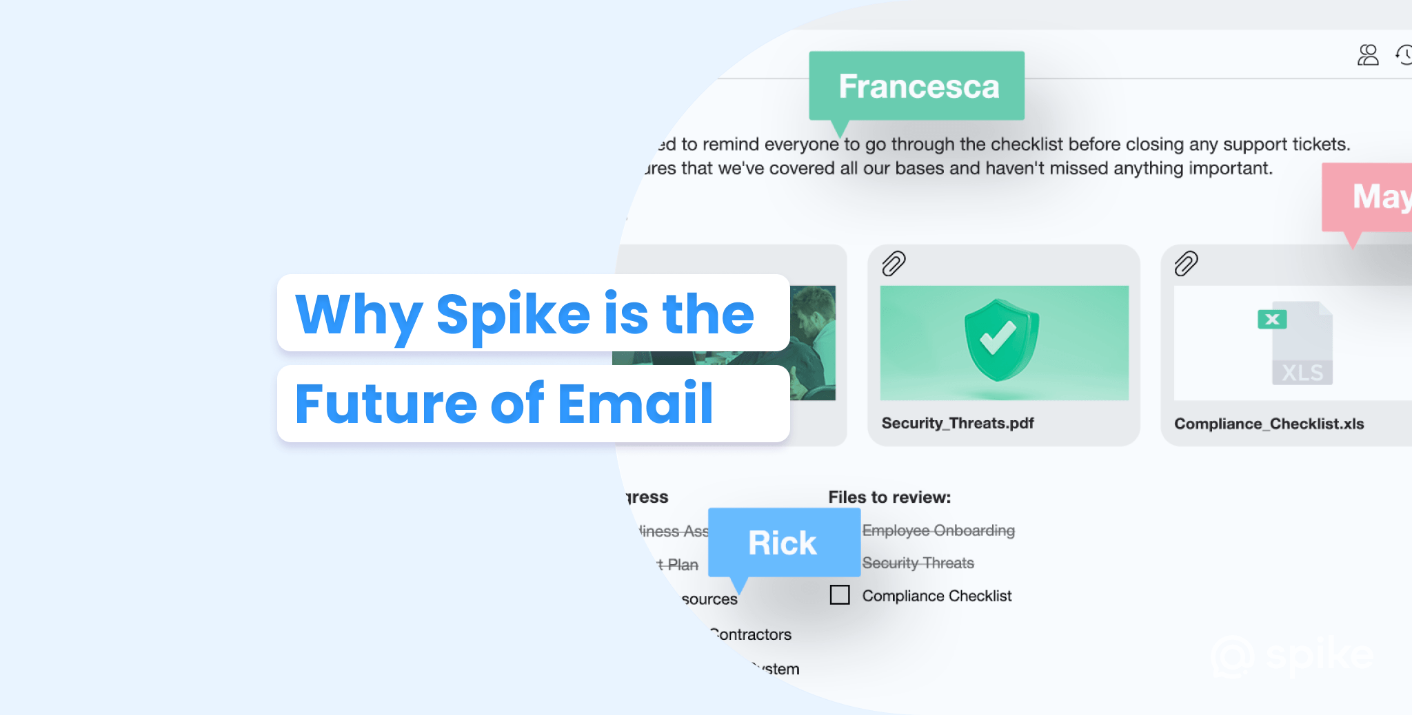 The Future of Email is Conversational. The Future is Spike! | Spike